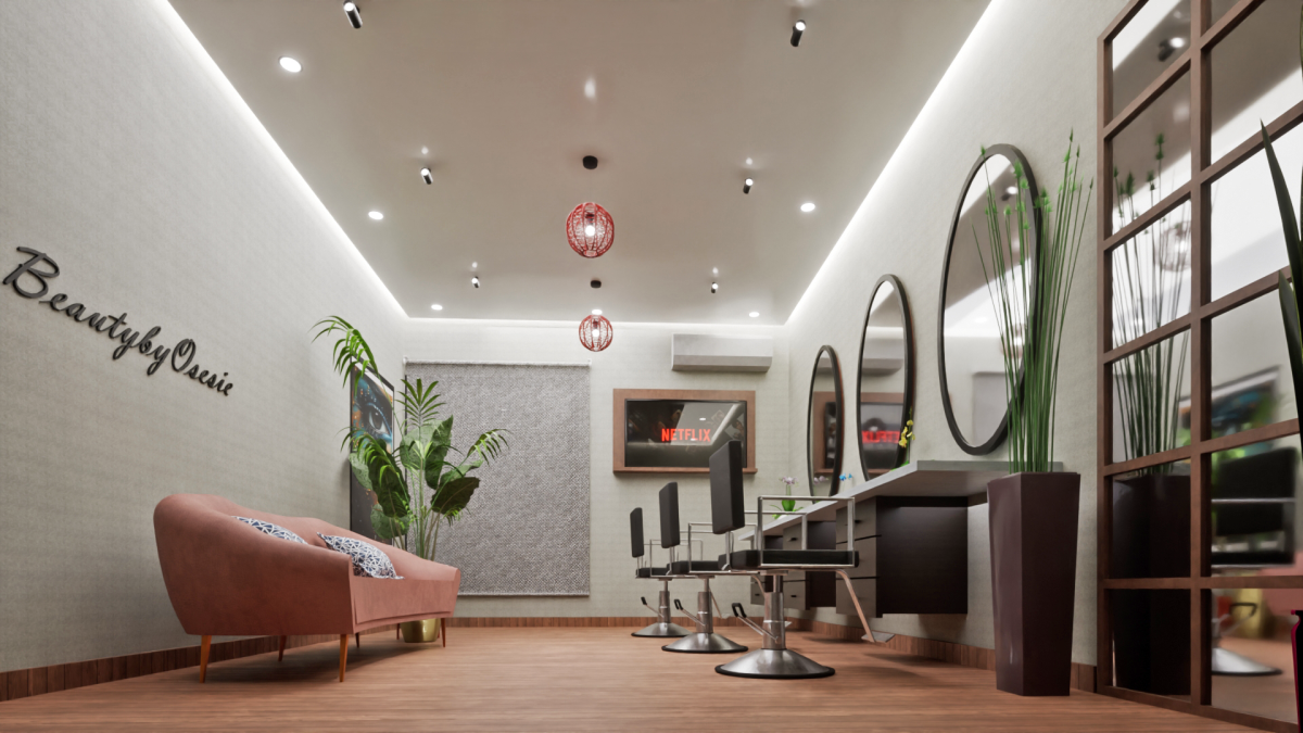 MAKEUP STUDIO INTERIOR DESIGN - BAM Consults